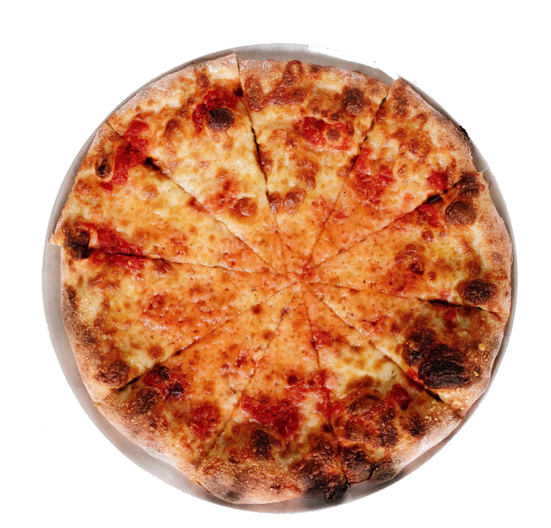 Plain Cheese Pizza Slice